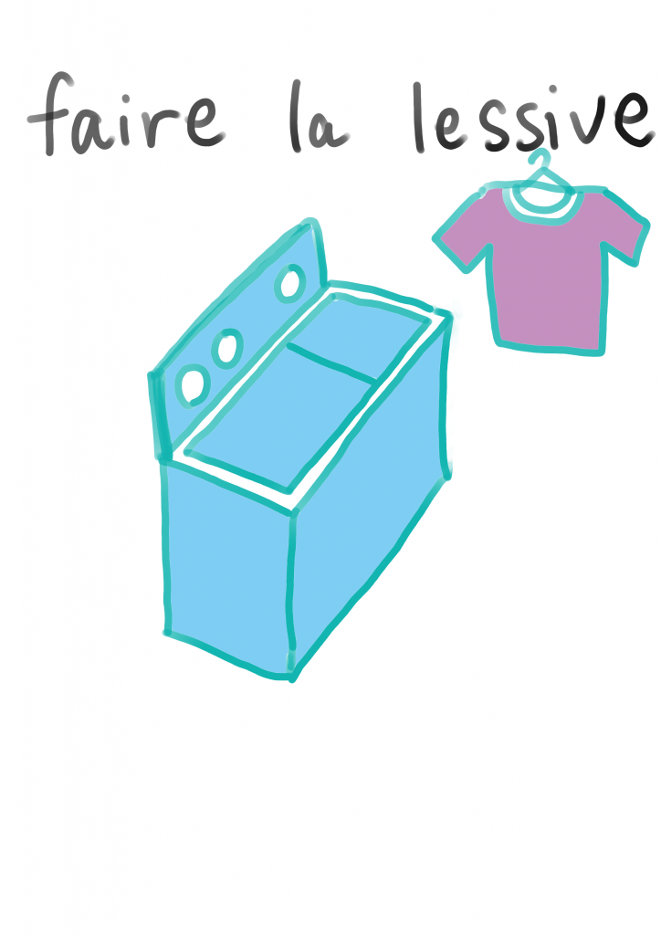 faire la lessive - おちゃれちゃん